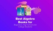 30 Best Algebra Books For Beginners High School College Students