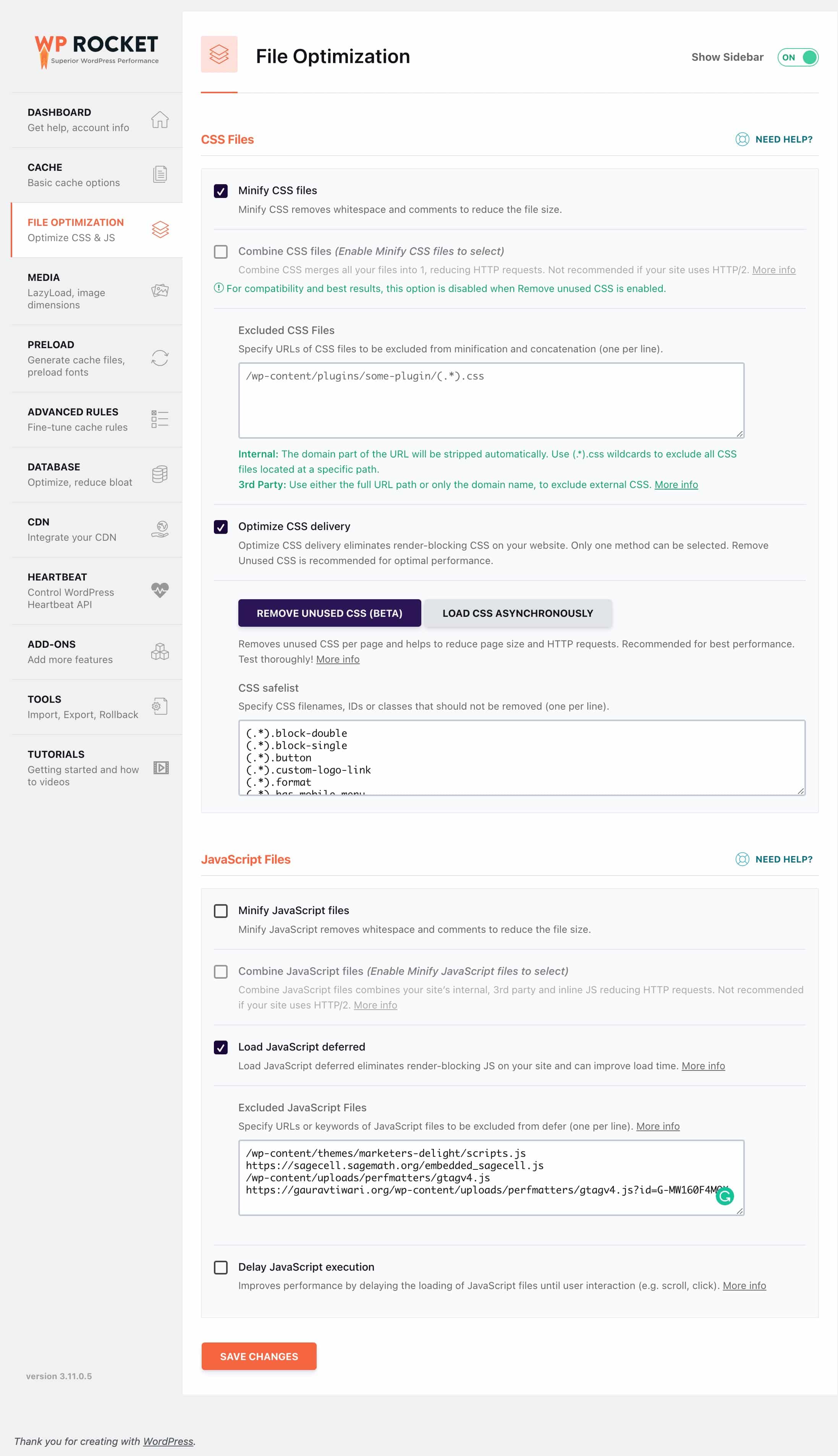 WP Rocket Best Settings for the Optimal Performance in 2025