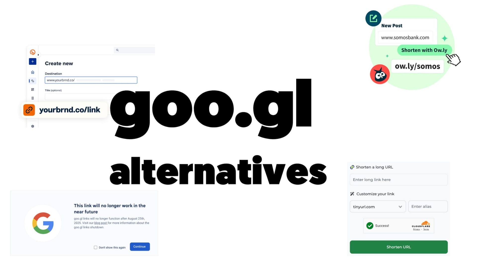 10 Best goo.gl Alternatives for URL Shortening - Gaurav Tiwari
